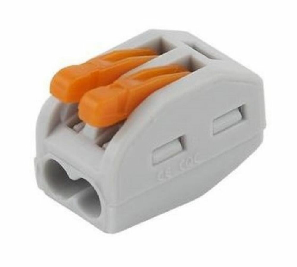 Набор соединительных клемм Эра двухконтактные, с рычажками, 0.08-2.5 мм2, 4 шт NO-225-420 * 1/50