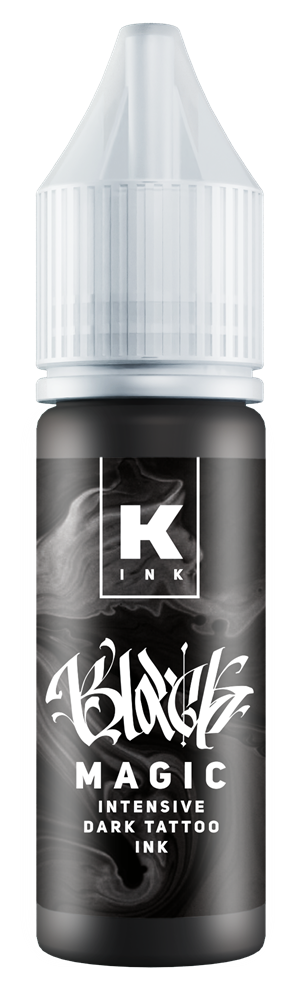 Краска Black Magic intensive dark tattoo ink 15 мл