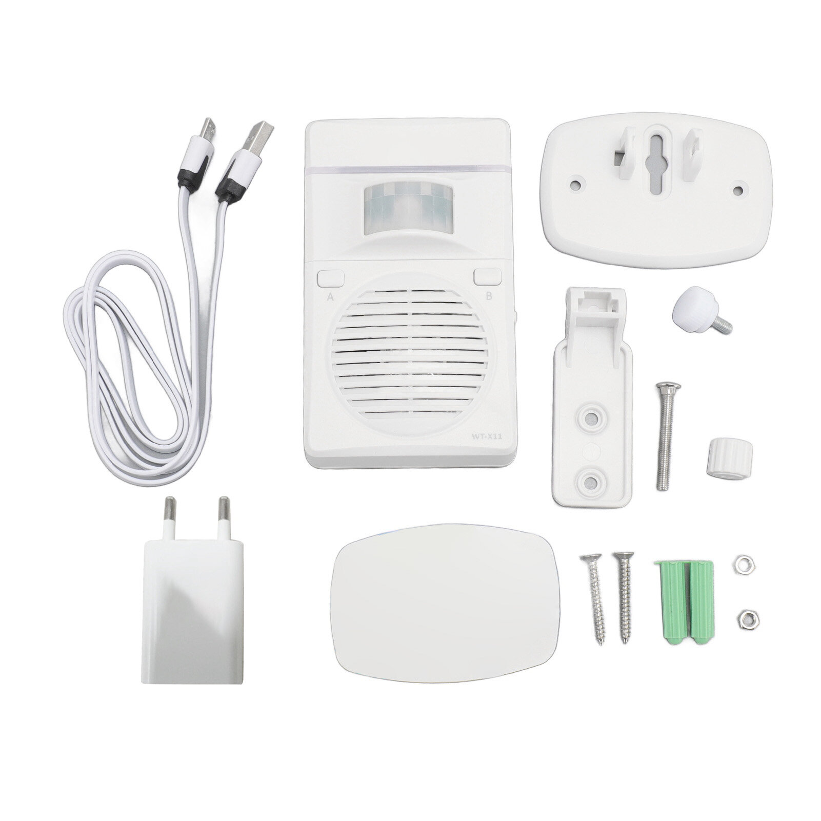 ИК-датчик движения с MP3 плеером, воспроизведение речи и музыки, активация движением, для магазина и рекламы