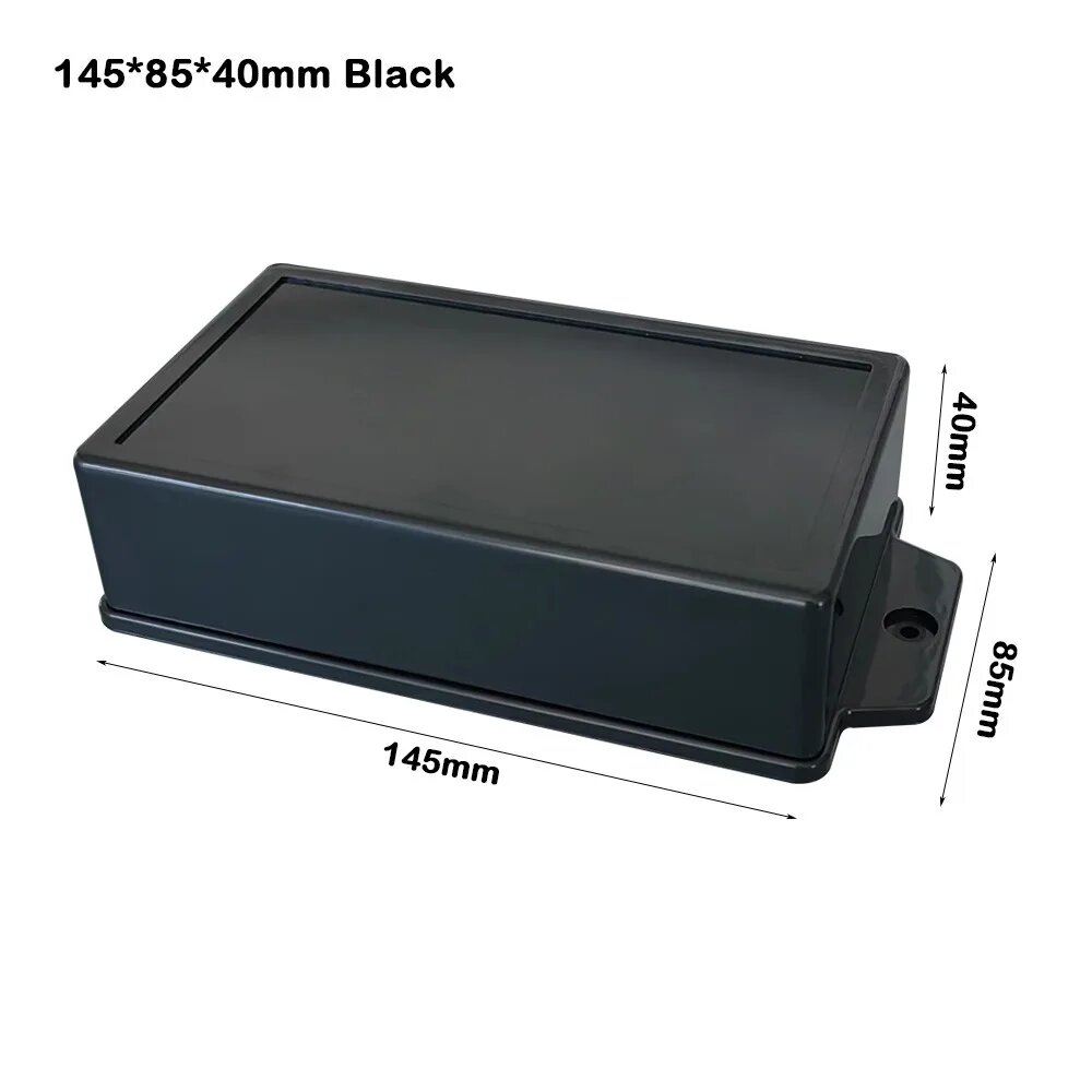 Пластиковый корпус 145x85x40mm Black