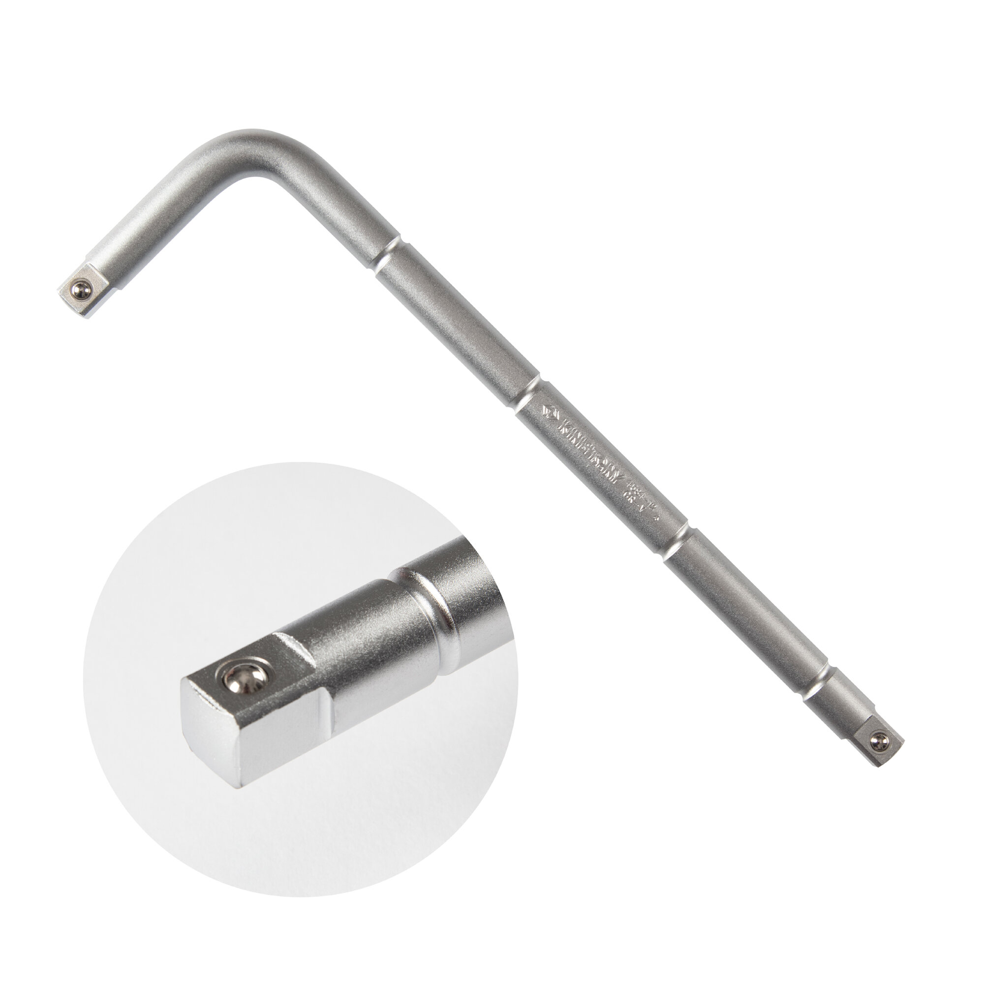 Вороток 1/2", 300 мм, Г-образный, 90 градусов KING TONY 4584-12R