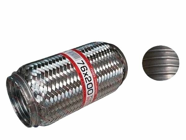 Гофра глушителя EUROEX 76x200il 76x200 усиленная Interlock