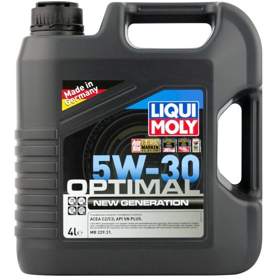 Моторное масло Liqui Moly Optimal New Generation 5W-30 HC-синтетическое 4 л