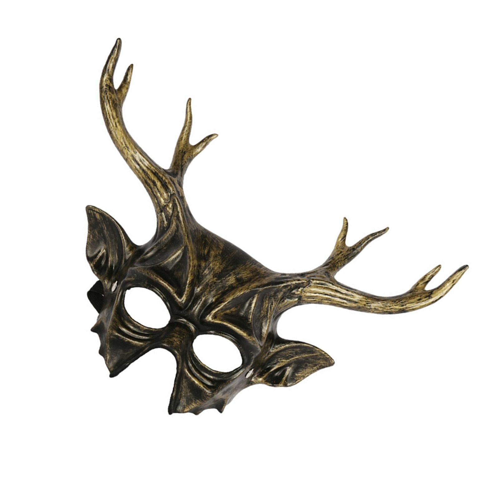 Маска с рогами оленя для Хэллоуина и маскарада