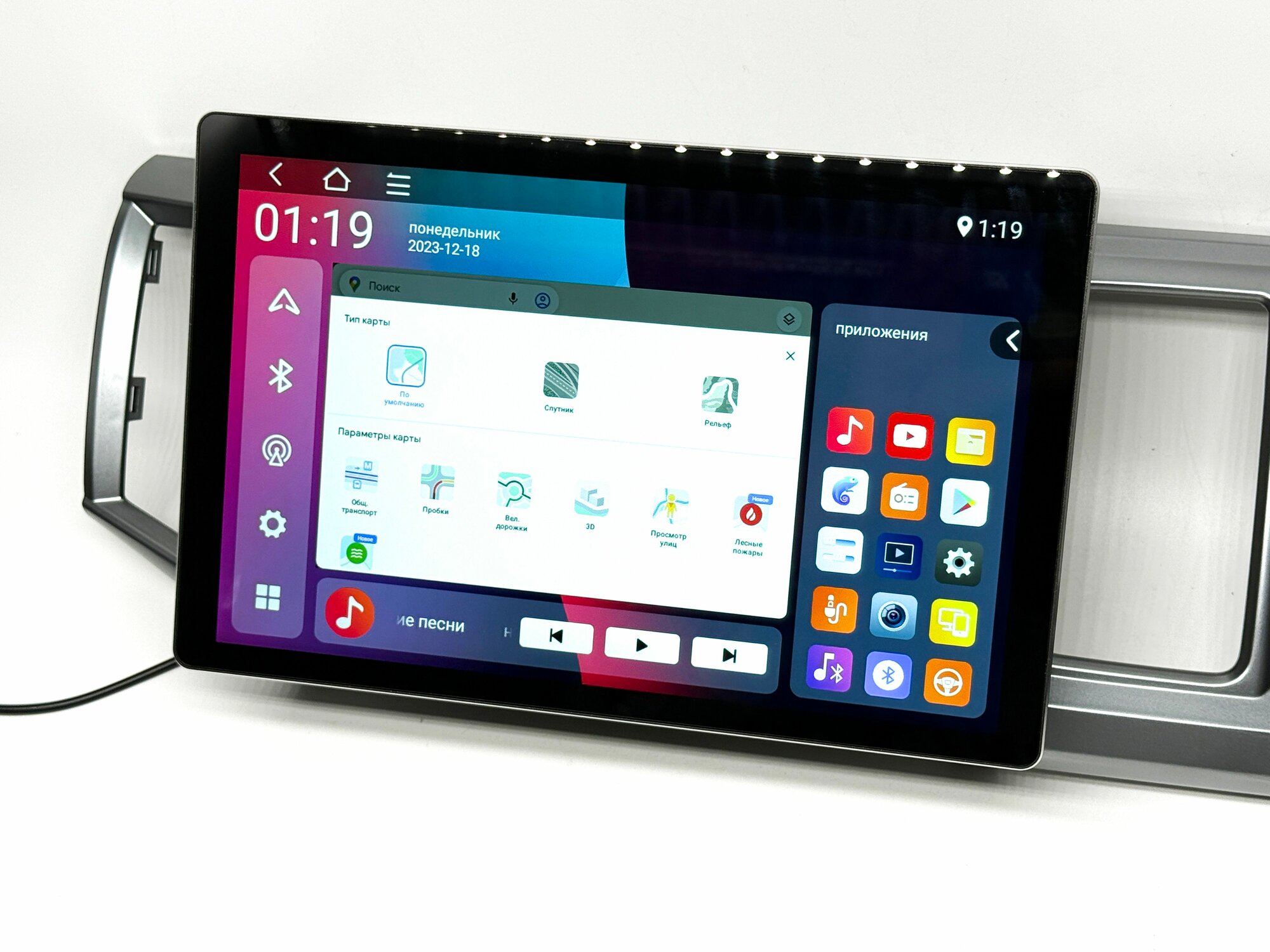 Тесла магнитола 11.5 дюймов 8 ядерная 4/64ГБ Honda Stepwgn 4 (2009-2015) правый руль , 10 дюймов