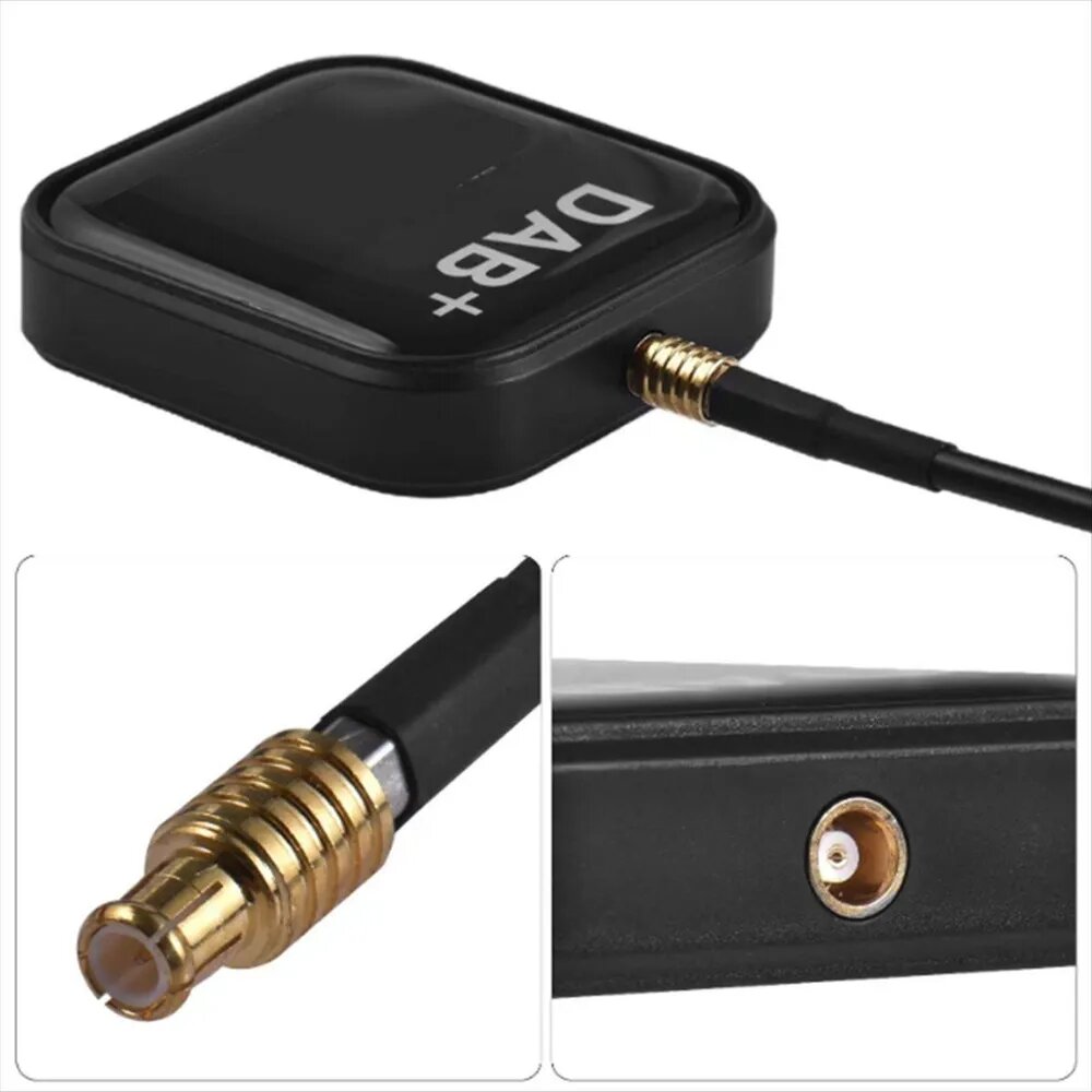 DAB + Антенна для Автомобильного Радиоприемника Android с USB-Адаптером GPS Стерео