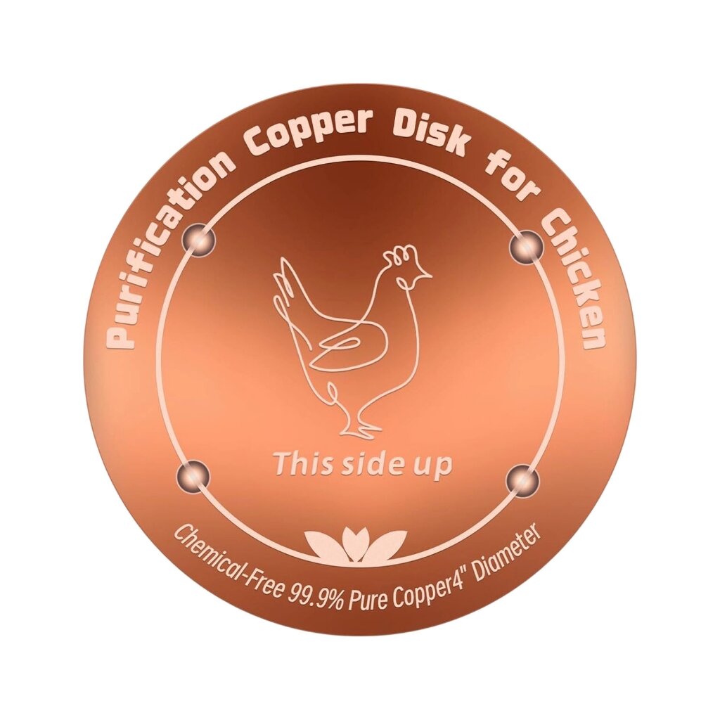 Медный Диск для Чистки Ванн для животных, Птиц, Пятновыводителей, Очищающий Диск для Вольеров, Чаша для Полива на открытом воздухе