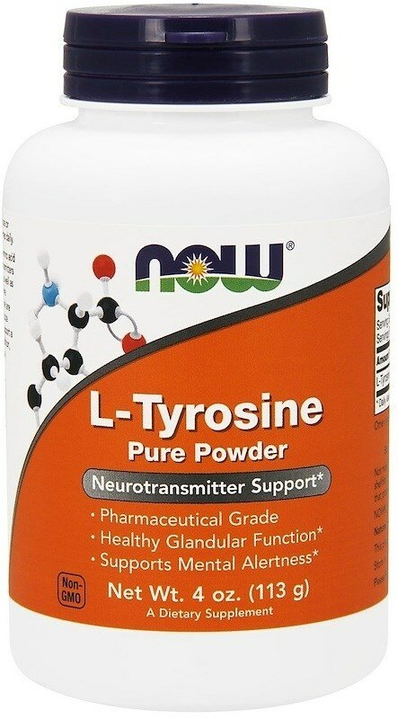 NOW L-Tyrosine Pure Powder (113гр)