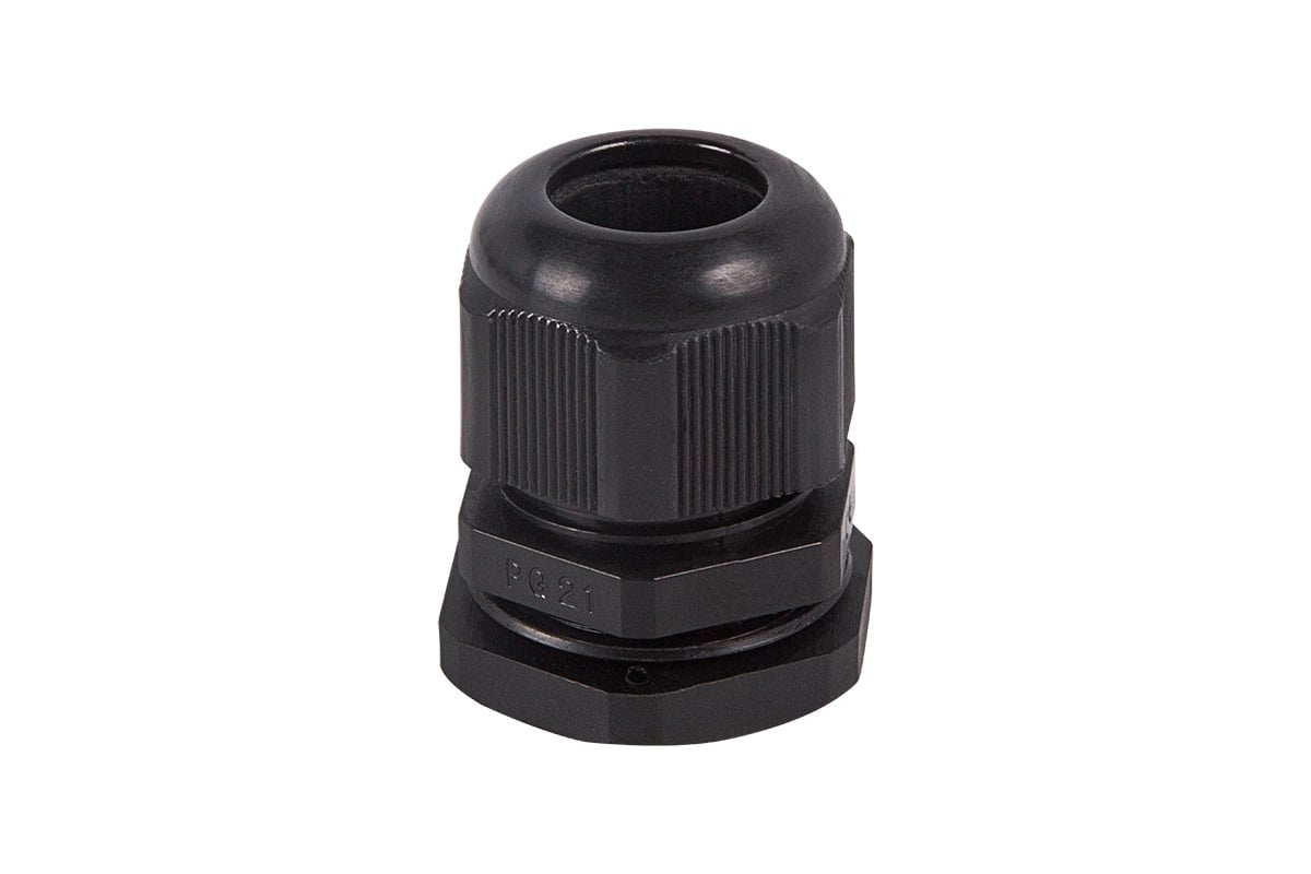 Набор Кабельный ввод Rexant PG-21, 13-18 мм, черный {07-8021-1} (4 шт)