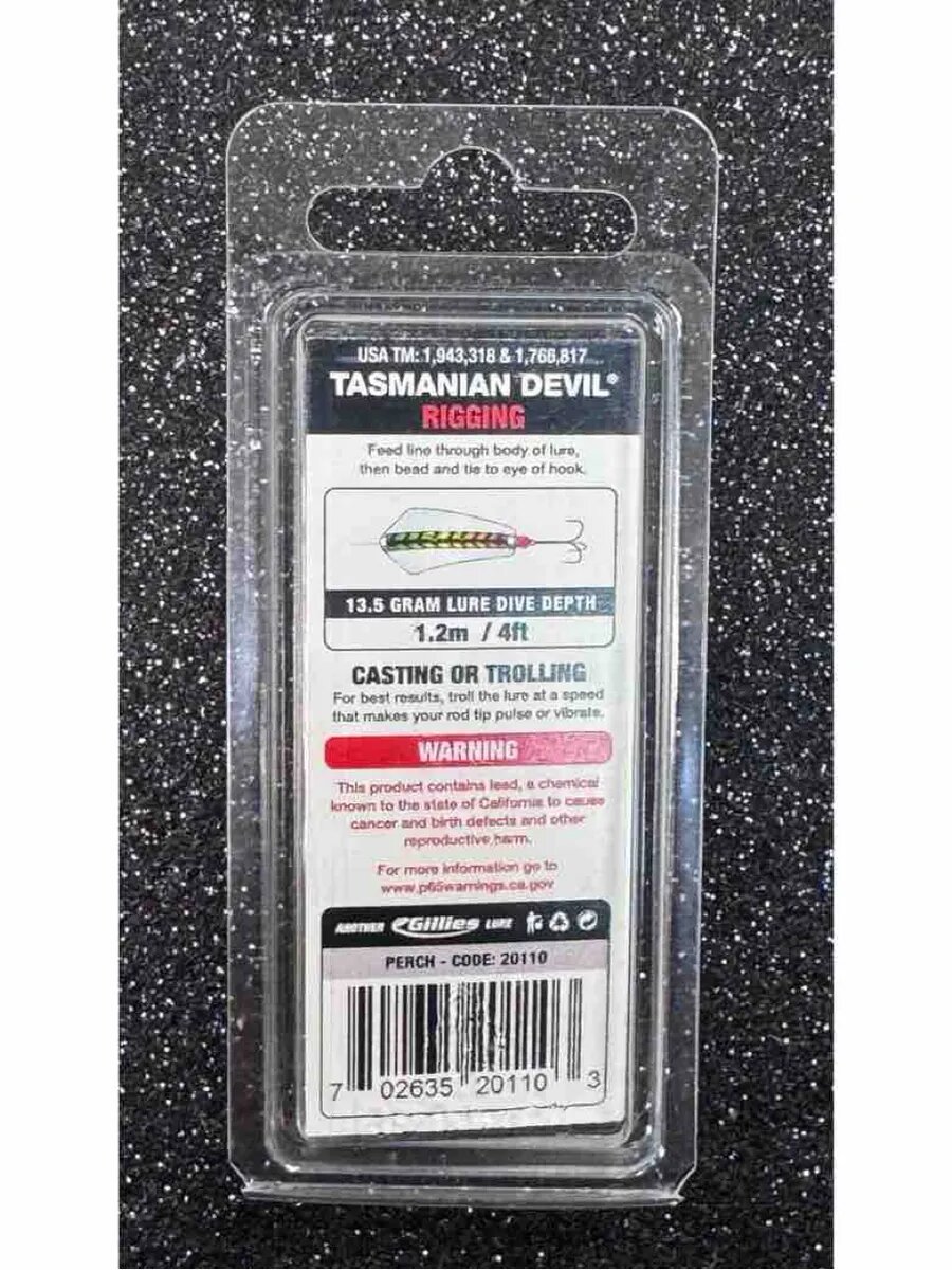 Блесна оригинал Tasmanian Devil 13,5 гр. — фото 1
