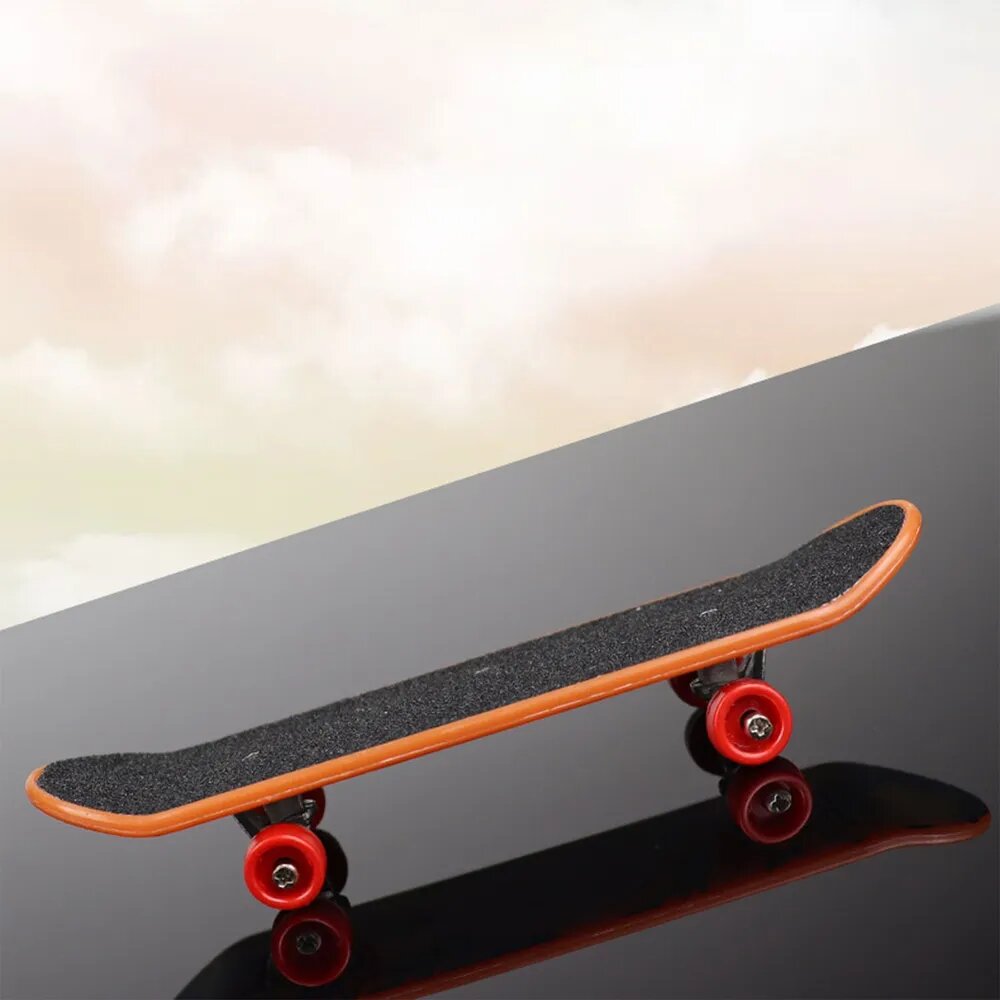 Мини скейт для пальцев, сплав и пластик, развивающая игрушка для снятия стресса, настольная игрушка