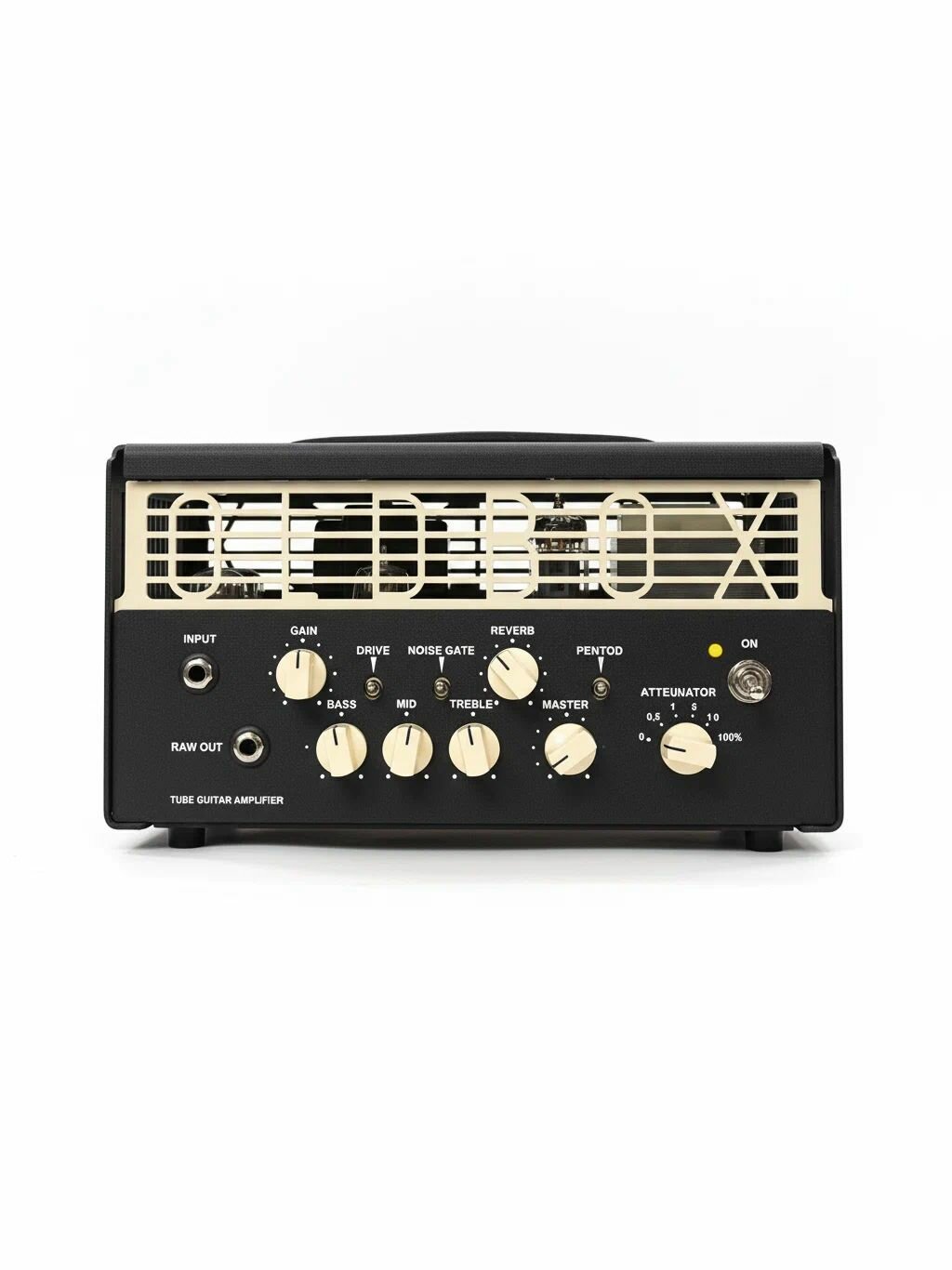 OLDBOX Black Ламповый гитарный усилитель для студии, черный
