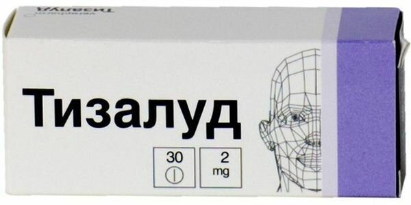 Тизалуд таблетки 2мг 30шт
