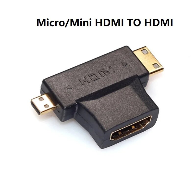 HDMI переходник Mini/Micro HDMI на HDMI 3 in 1 HDMI