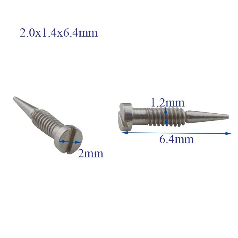 Пружинные винты 2.0x1.4x6.4mm XINSHUO