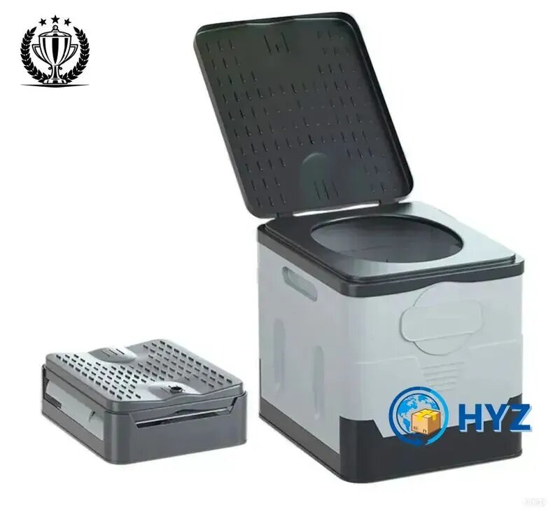 Портативный походный складной туалет для кемпинга, палатки, пешего туризма