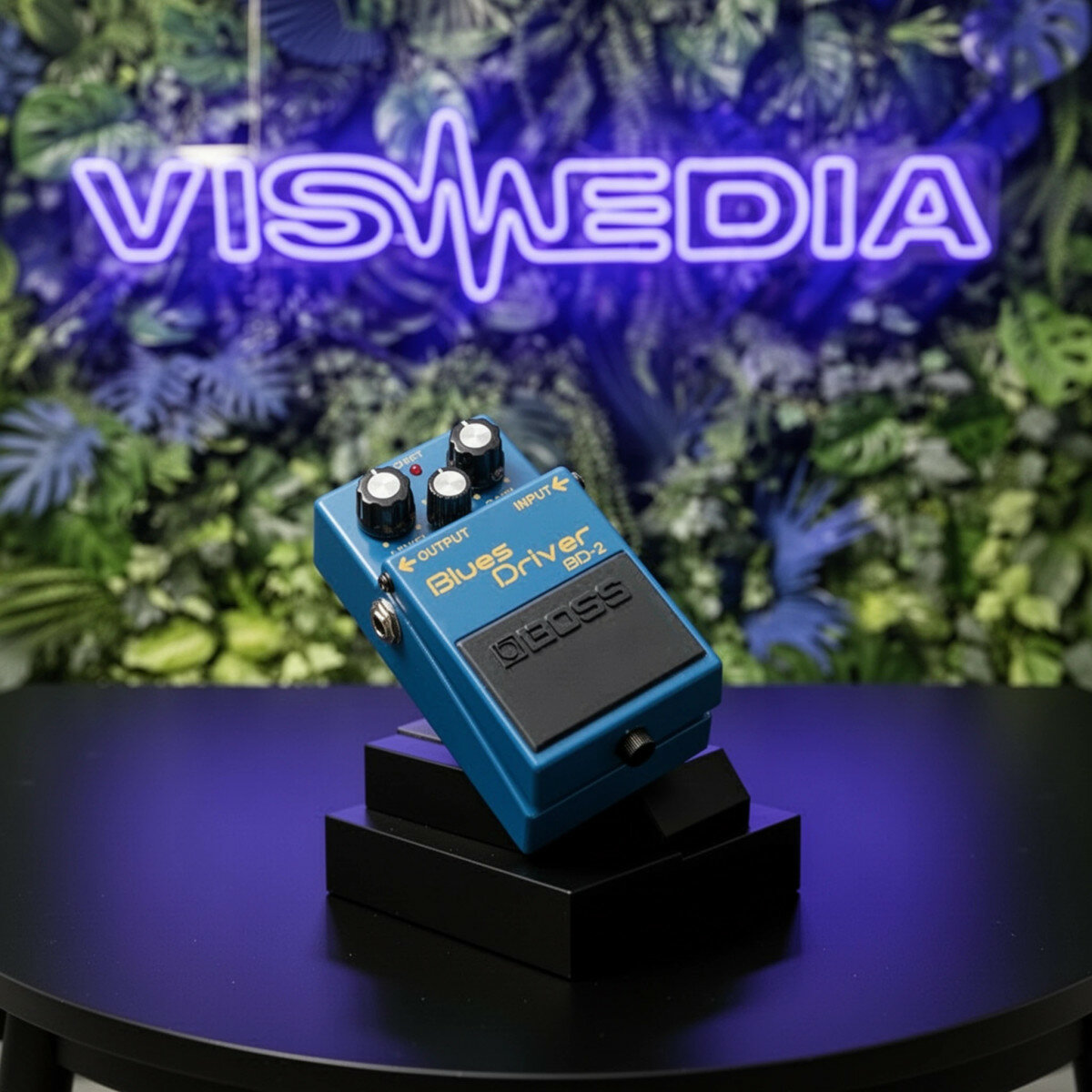 Педаль Boss BD-2, для электрогитары, встроенный усилитель, питание от сети, портативная