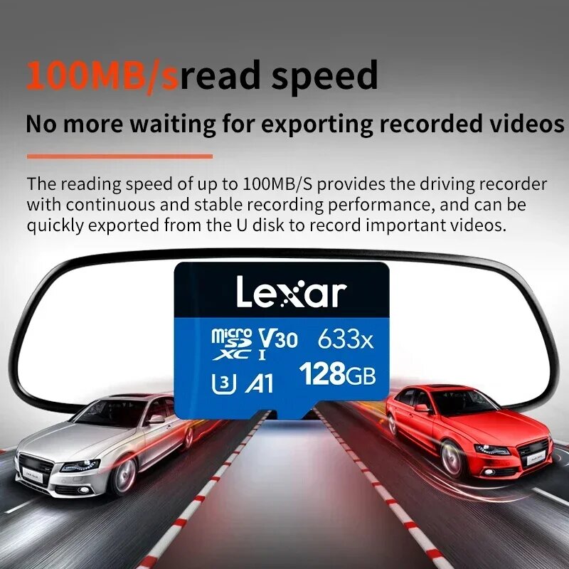 Lexar карта памяти microSD Class10 — фото 1