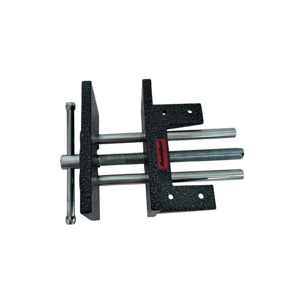 Тиски столярные Bucktool M06P, чугун, сталь, рабочий ход 125 мм — фото 1