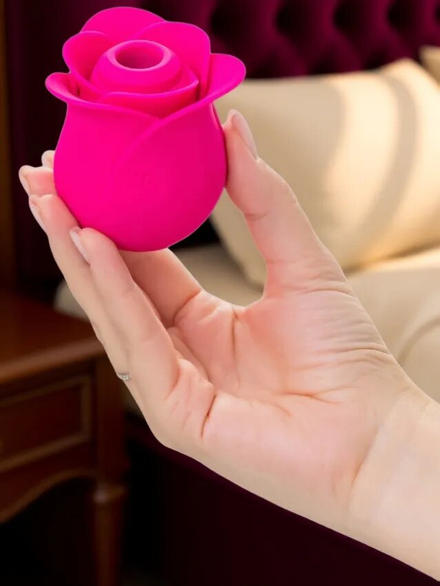 Вакуум-волновой стимулятор клитора Satisfyer, силикон, бордовый, 7 см