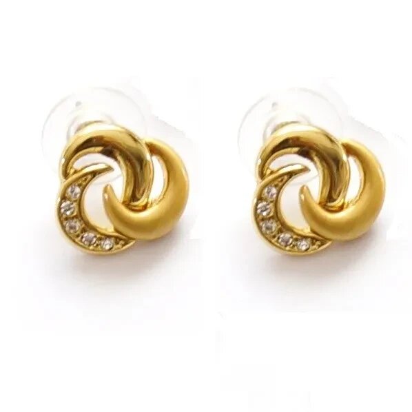 Серьги пусеты Karpinski, Swarovski Zirconia