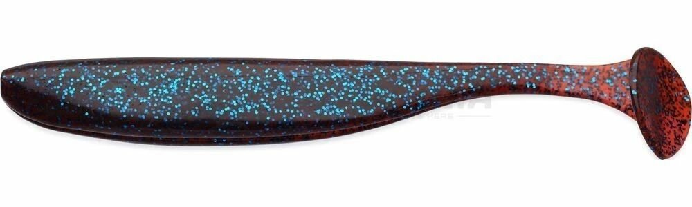 Приманка силиконовая мягкая съедобная, виброхвост Keitech тонущий Easy Shiner 6.5" EA#03 Grape