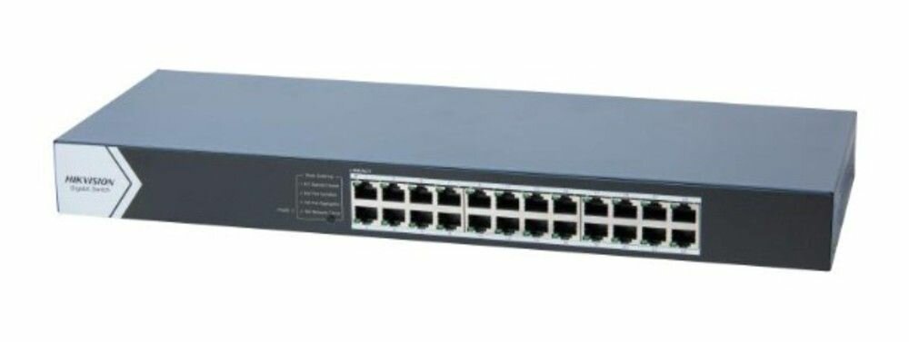 Hikvision DS-3E0524-E(C) Неуправляемый гигабитный коммутатор