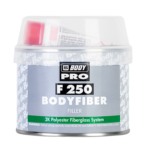Шпатлевка автомобильная Body F250 FIBER PROLINE 0,25кг