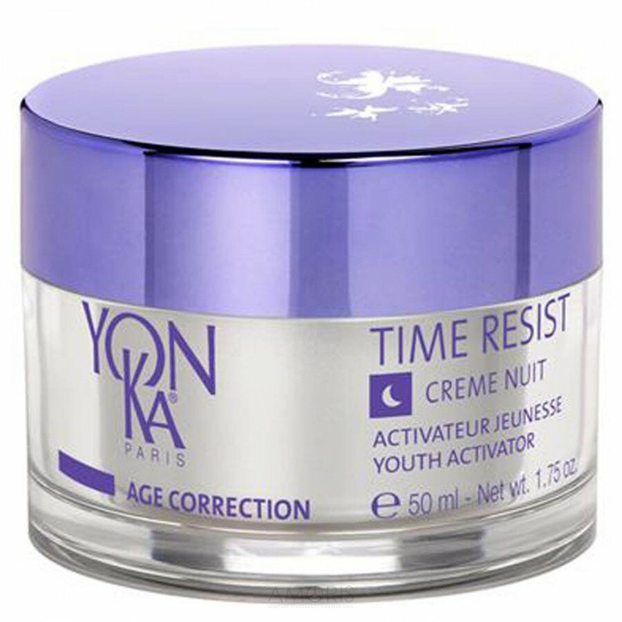 Крем антивозрастной ночной для лица 45 Age correction Крем Time Resist Creme Nuit, 50 мл.