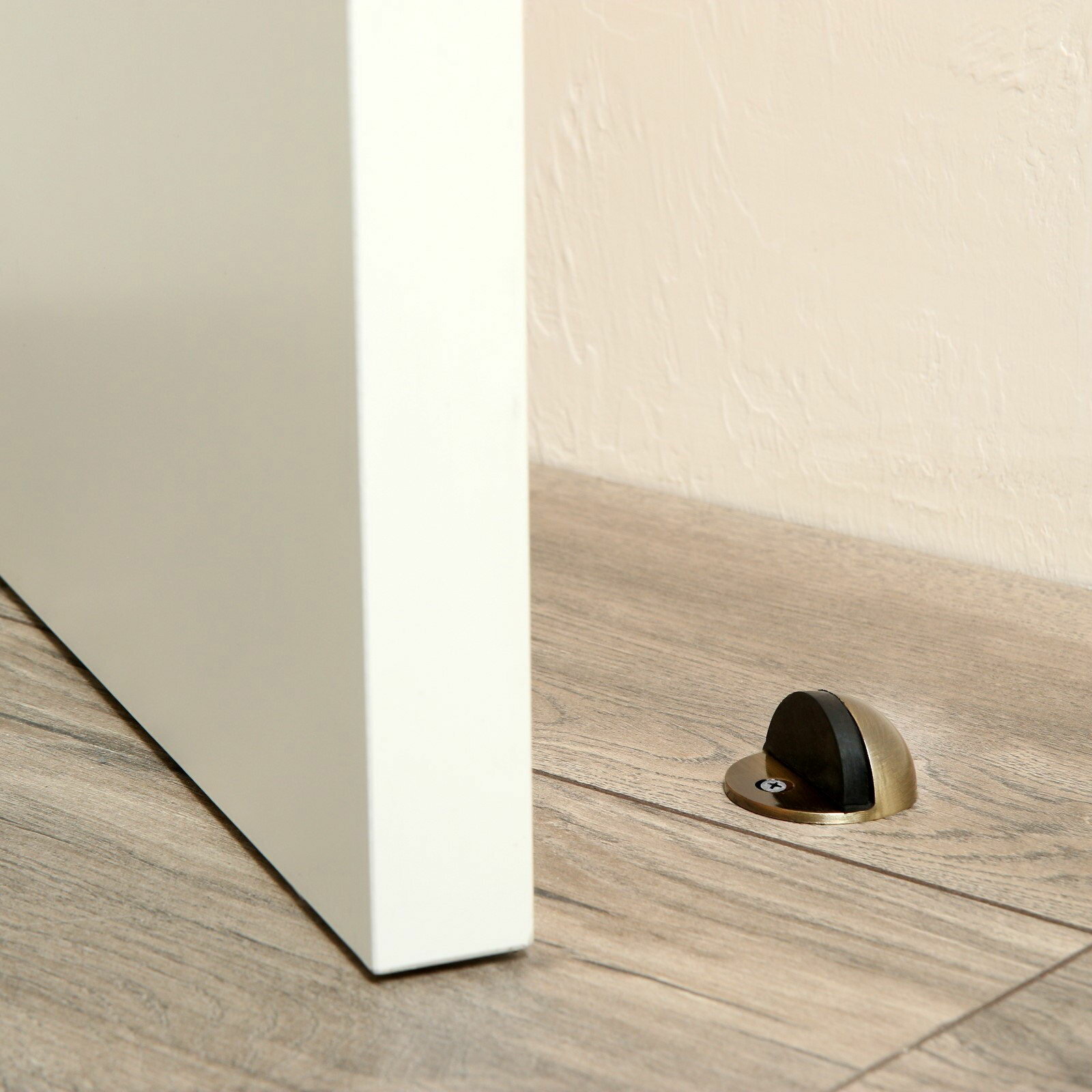 Упор дверной U103AB, d=42 мм, h=23 мм, цвет бронза, цвет: бронза