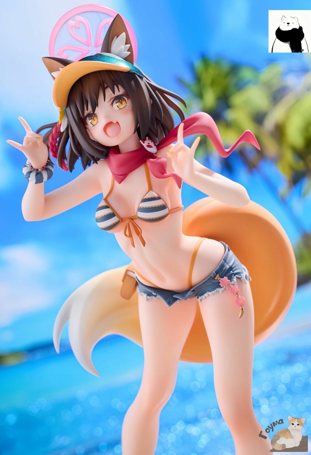 Купальник / игра фигурка Blue Archive Hisada Izuna 23 CM