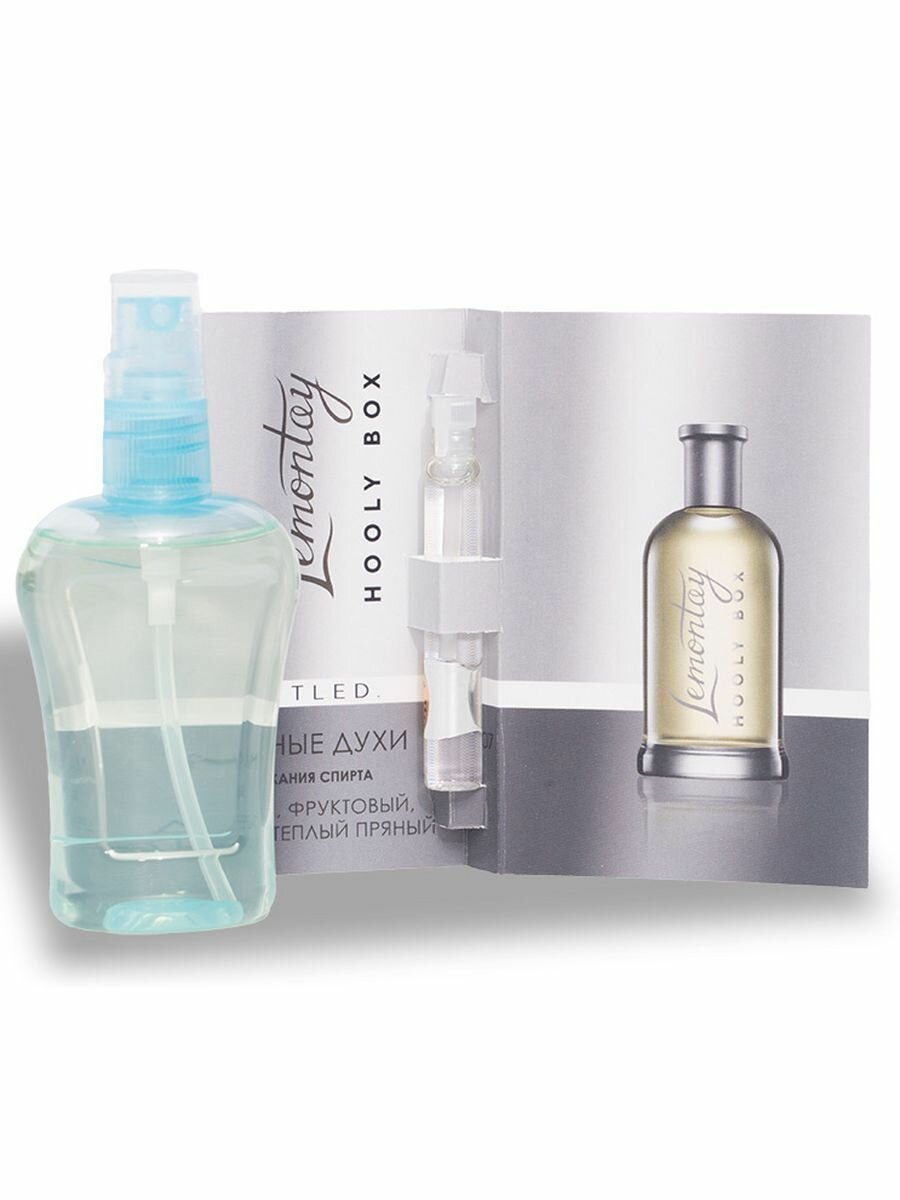 Lemontay №207, духи мужские Bottled 6, флакон с распылителем 55 мл + подарок масляные духи 3 мл