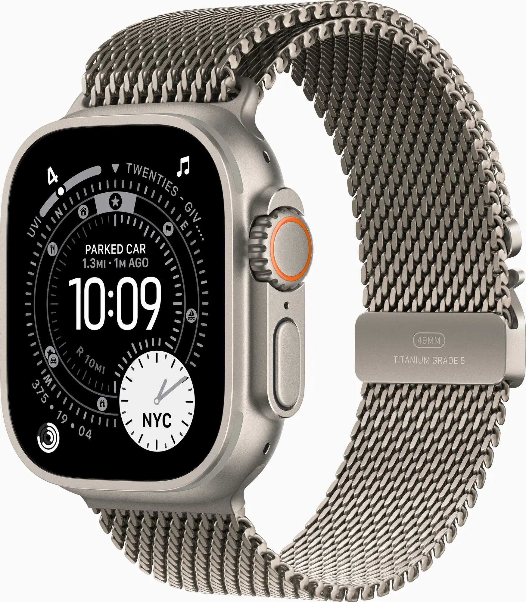 Часы Apple watch Ultra 3 (2025) (металический ремешок) Natural/Natural TML M MEWY4