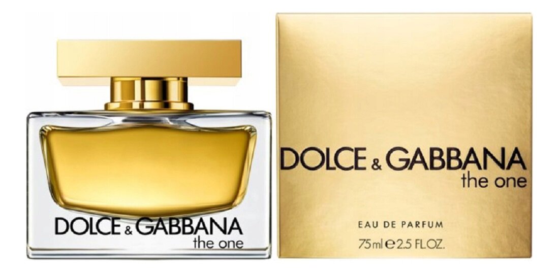 DOLCE GABBANA The One 75 мл парфюмерная вода для женщин , восточный, цветочный аромат