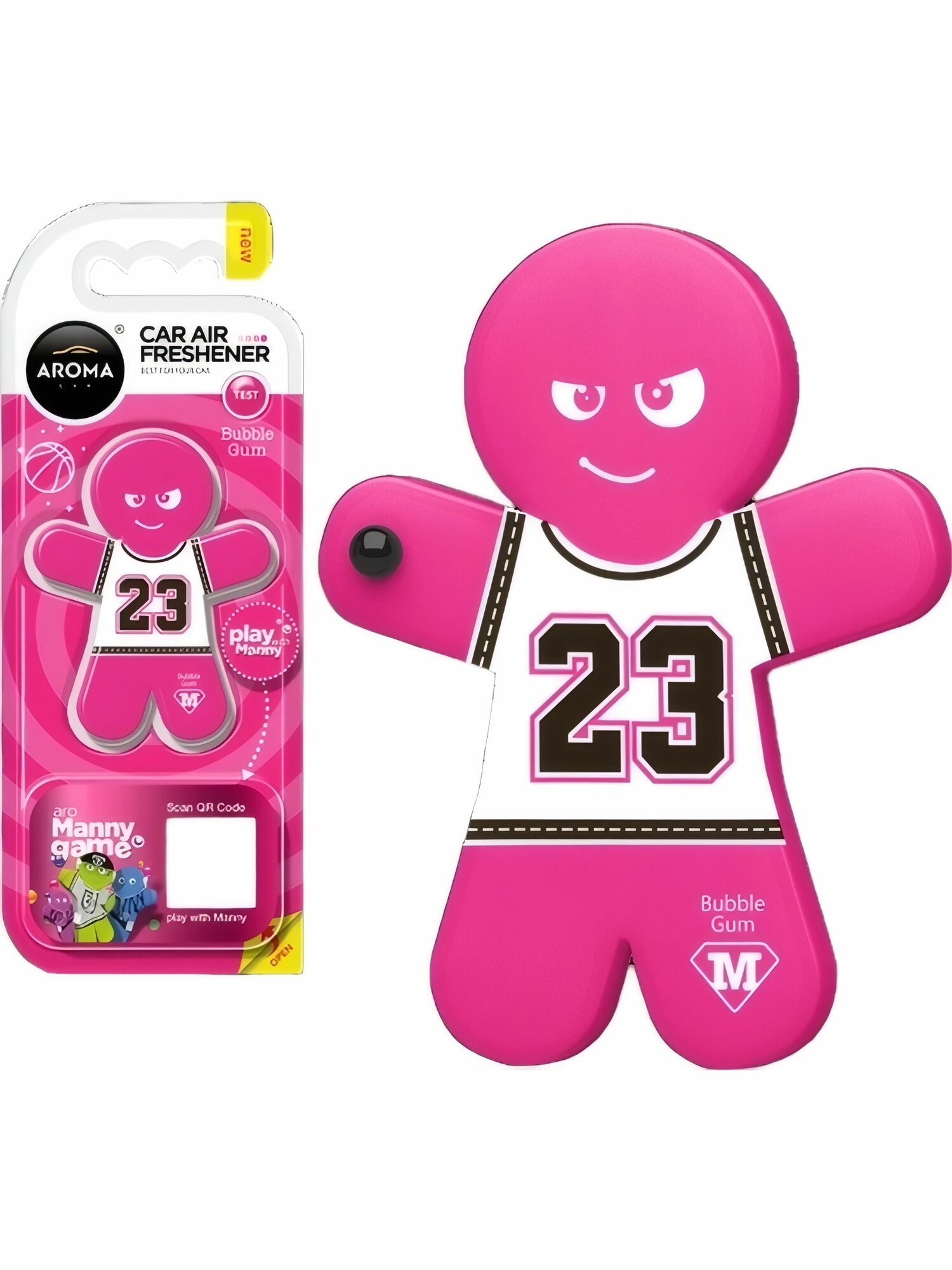 Ароматизатор Aroma Car Manny Bubble Gum Dr. Marcus 92994