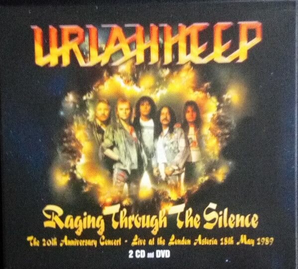 Uriah Heep. Raging Through The Silence - The 20th Anniversary Concert - Live At The London Astoria 18th May 1989 (2CD+DVD/Компакт-диск + Видео-DVD)