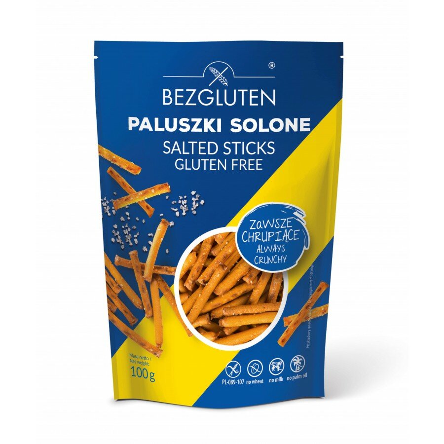 Безглютеновые палочки Bezgluten, 5шт x 100г