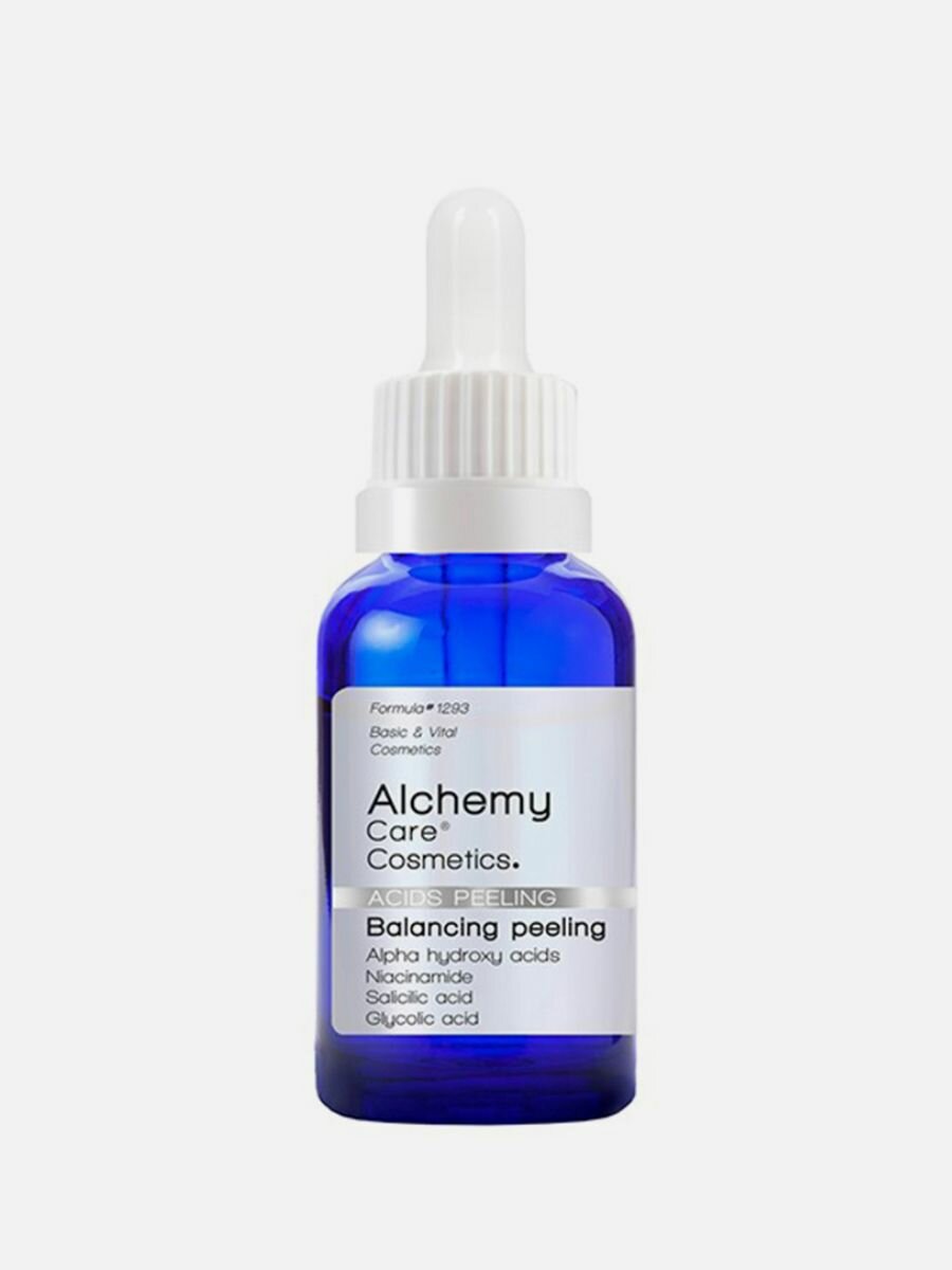 ALCHEMY CARE Балансирующая и отшелушивающая сыворотка-пилинг для лица с AHA-кислотами 30мл
