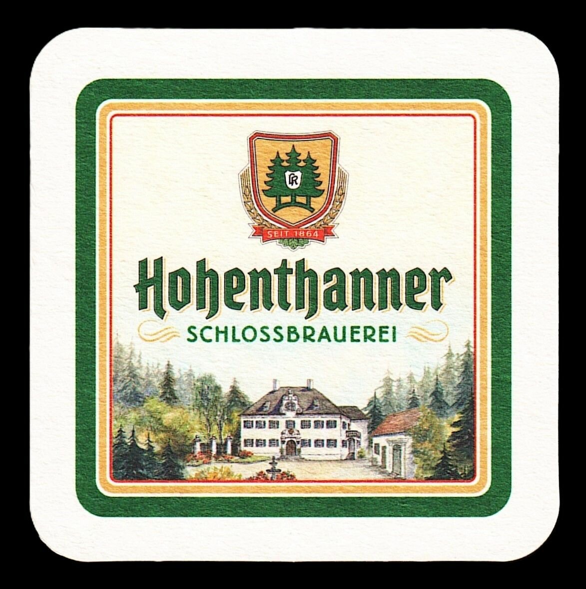 Бирдекель (костер) Hohenthanner Германия (подставка под пивной бокал)