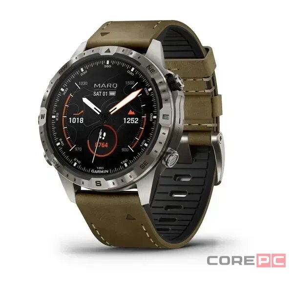 Смарт-часы Garmin MARQ ADVENTURE (Gen 2) Brown (010-02648-31)