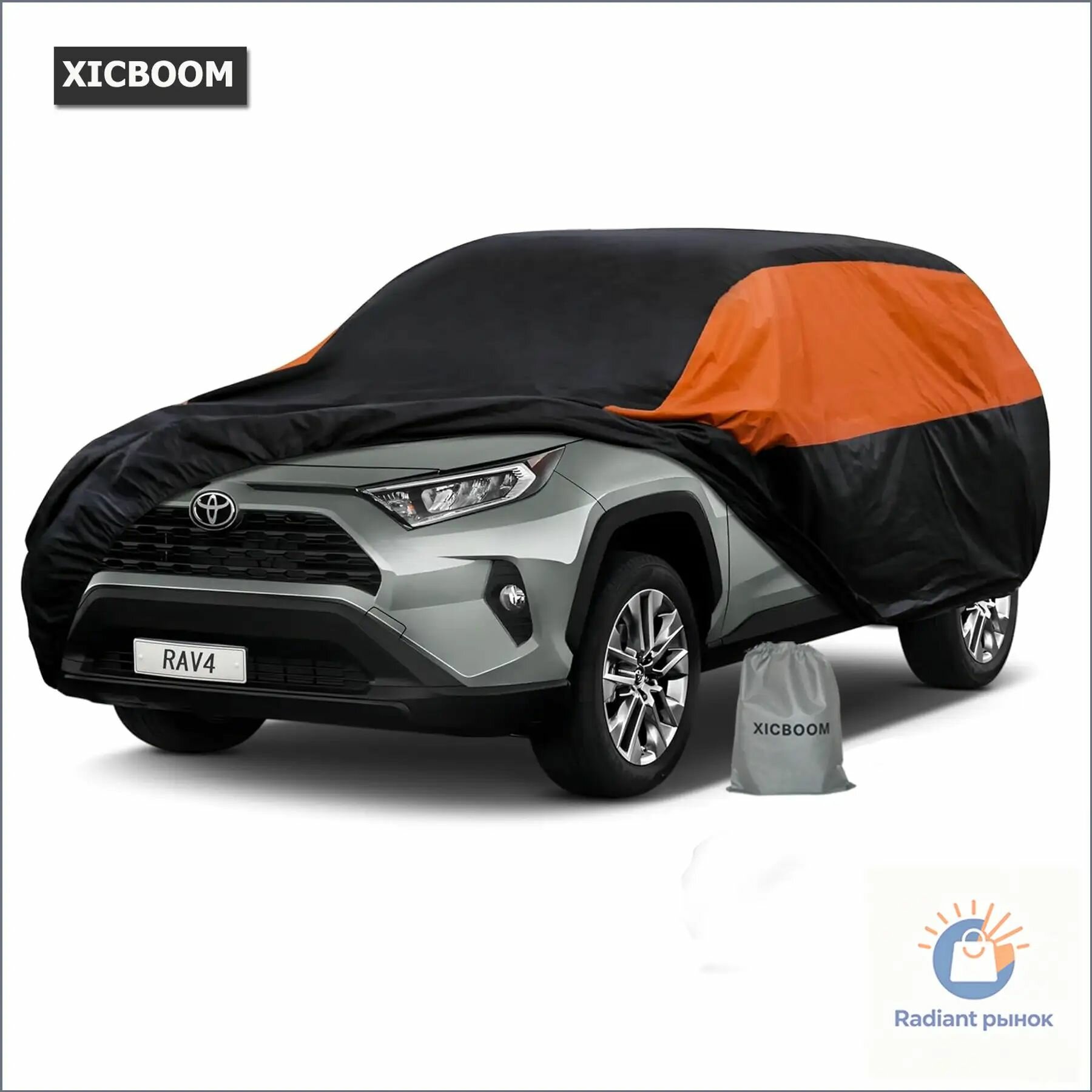 XICBOOM Чехол на автомобиль Toyota RAV4, Оксфорд 210D, 1 шт.