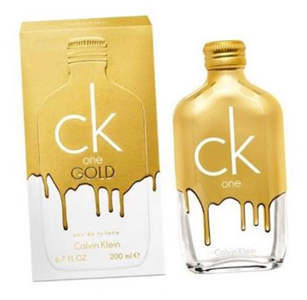 Золотая туалетная вода Calvin Klein Ck One Gold 50 мл - Кельвин Кляйн Си Кей Уан Голд унисекс