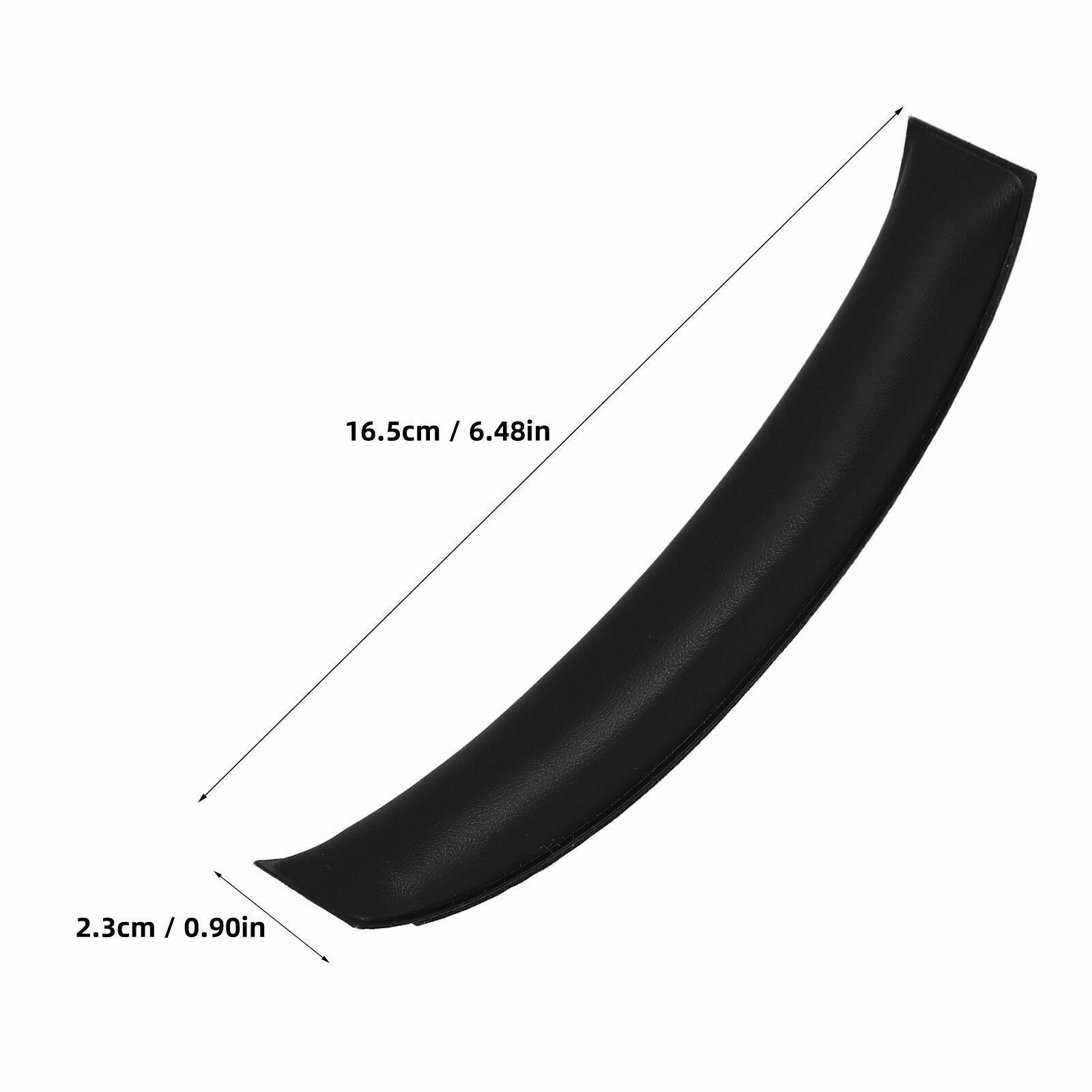 Чехол Для Наушников Из Мягкой Кожи PU Простой Цвет Размер 16.50X2.30X1.40CM