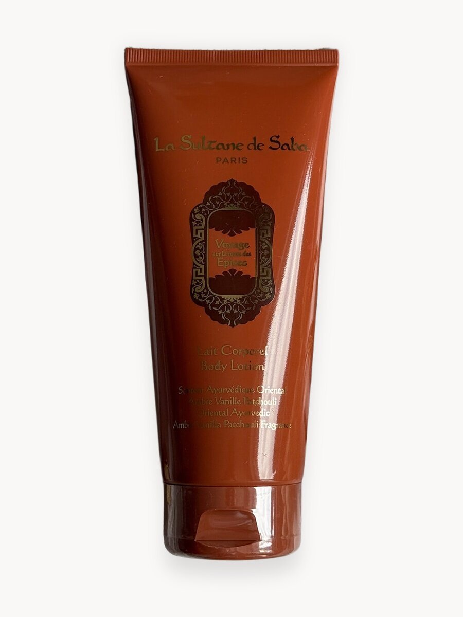 Молочко для тела аюрведа 200 мл La sultane de saba body lotion ayurvedic amber vanilla patchouli/200 мл
