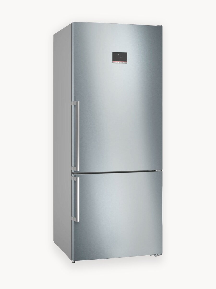 Двухкамерный холодильник Bosch KGN76CI30U No frost, серебристый