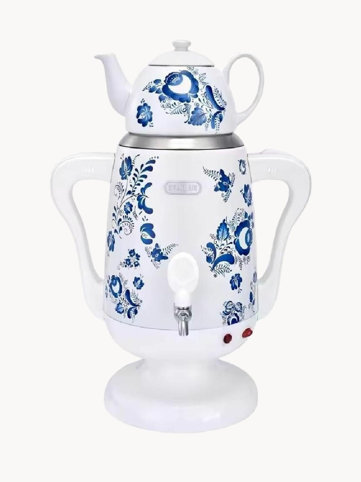 Набор с электрическим чайником Электрический Самовар, белый