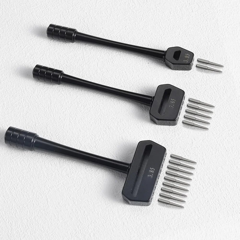 Ручной набор для пробивания круглых отверстий icobbler Черный, 3.85mm Chisel Head