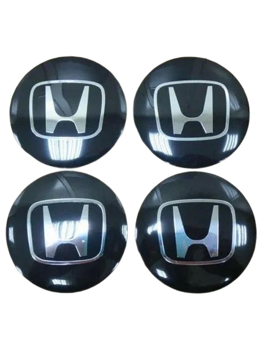 Наклейка на диск объемная (60мм) HONDA (к-т 4шт)