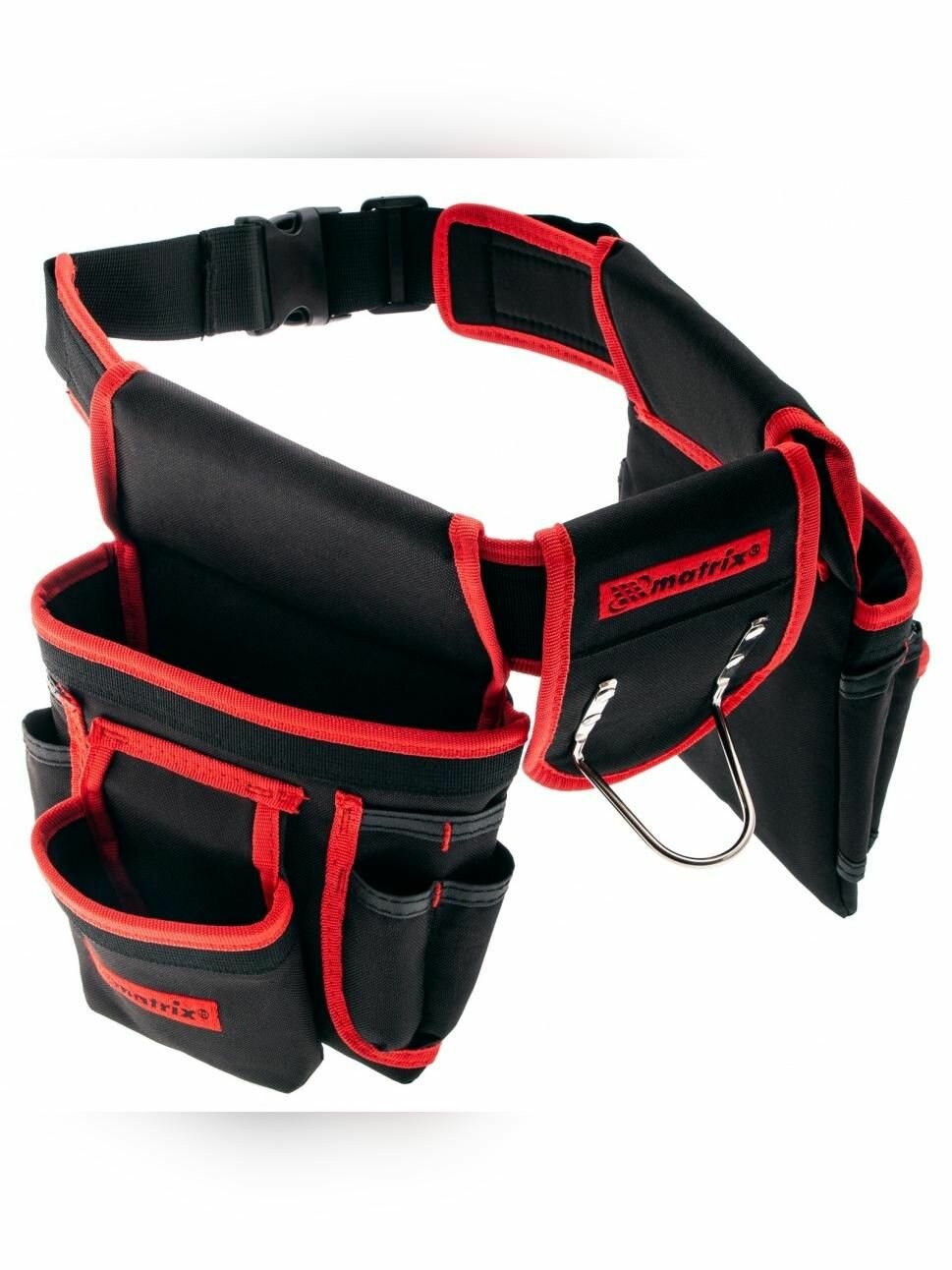 Сумка-пояс двойная, 20 карманов, держатель для молотка Matrix 90240