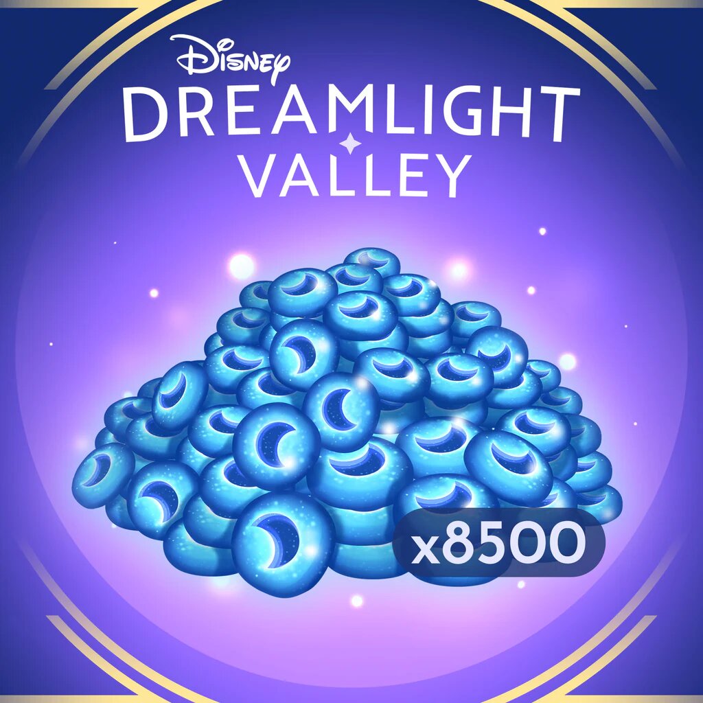 Дополнение Disney Dreamlight Valley - Seasonal Giant Moonstone Pack - 8,500, цифровое издание PlayStation 5, регион Турция / код пополнения баланса